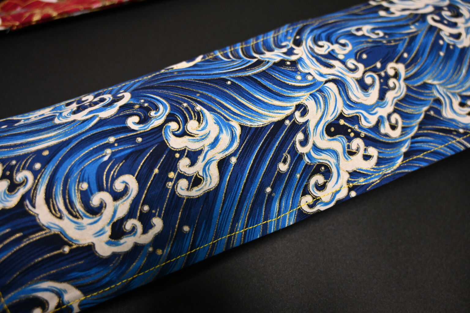 Flute Resting Pad:Majestic Sea Waves - Di Zhao Flutes